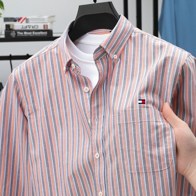Roselight Crest Stripe Shirt